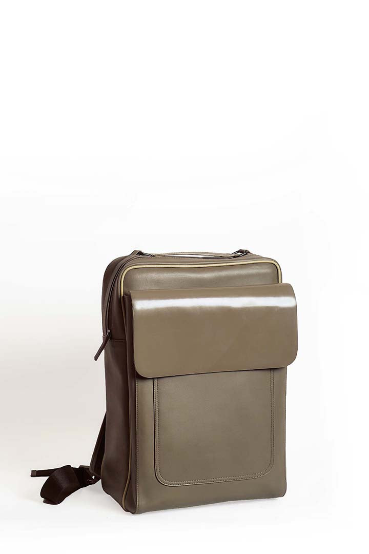Classic Laptop/Work Backpack - Grey Beige – Tann-ed